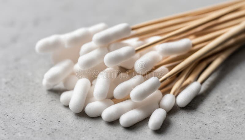 A Pile of White Things on a Table Stock Illustration - Illustration of ...