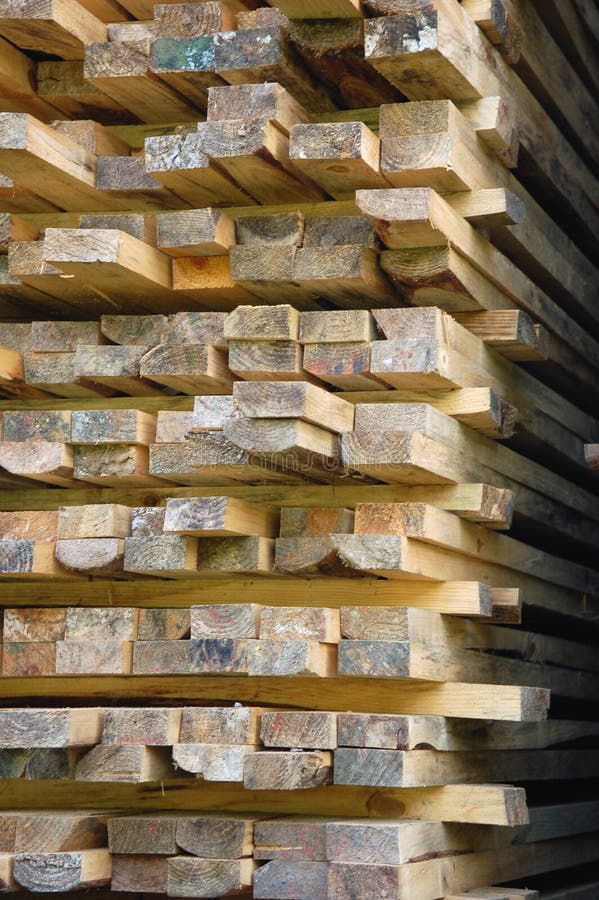 Pile of Cut Wood for Construction Texture Stock Photo - Image of ...