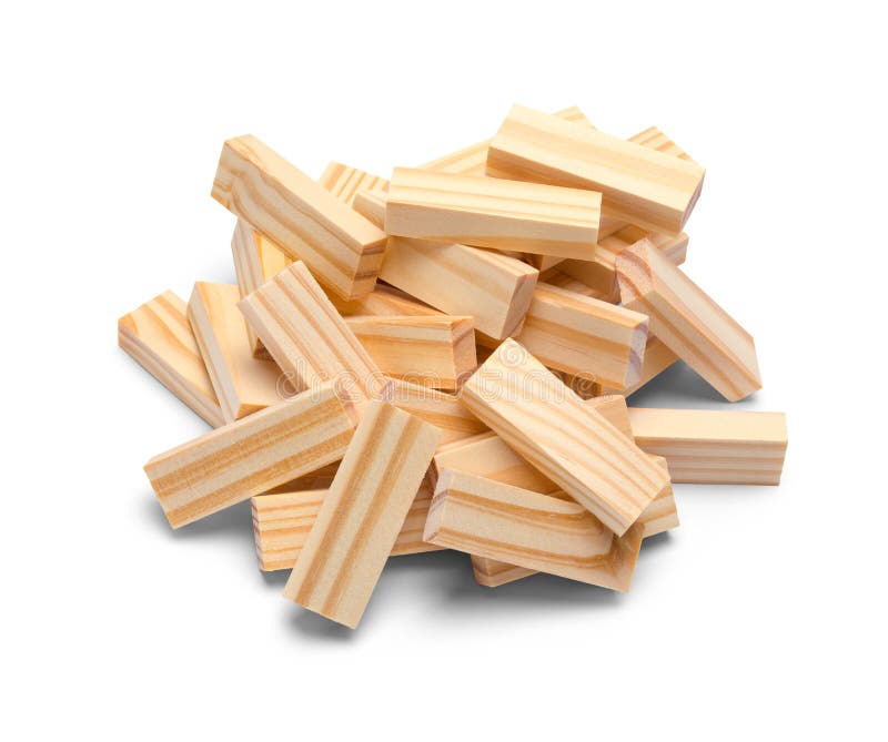 Pile of Wood Blocks stock image. Image of heap, stack - 130813293