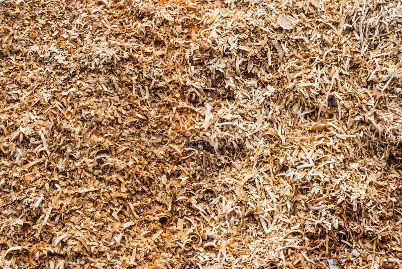 Pile of Wood Flakes Background/ Texture Stock Image - Image of flakes ...