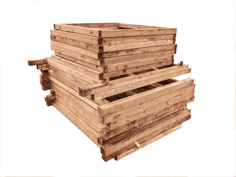 Flat Stacked Rectangular Wooden Frames Stock Photos - Free & Royalty ...