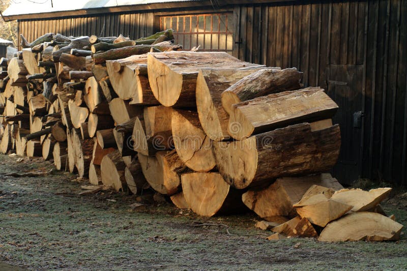 Pile of wood stock image. Image of resource, billet, block - 36830099