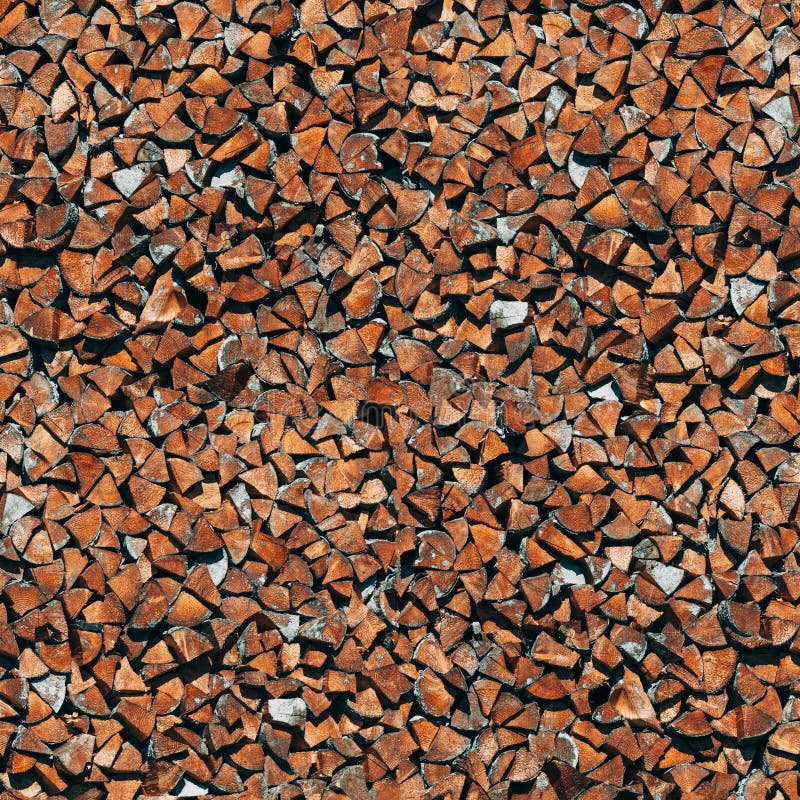 Pile of Wood Logs Seamless Background Stock Image - Image of natural ...