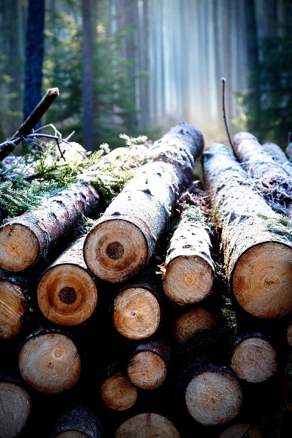 Pile of wood stock photo. Image of biomass, pile, stack - 3606178
