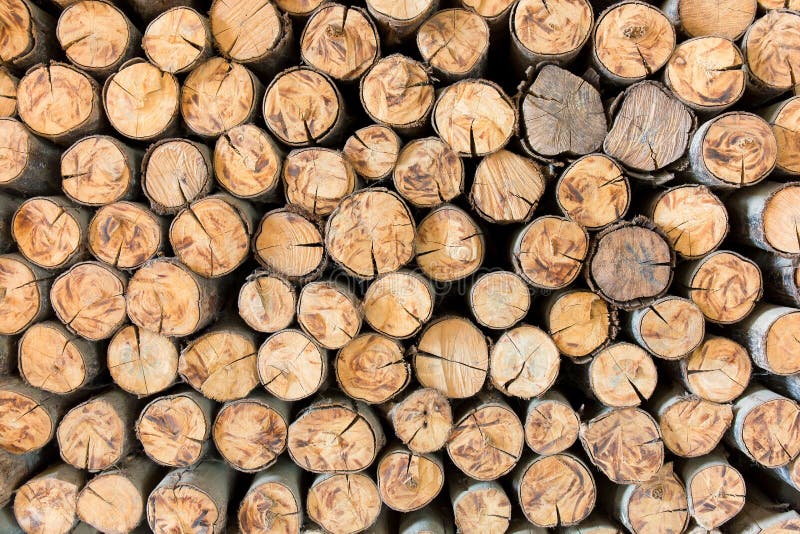 Pile Wood Timber Construction Material for Background and Texture ...