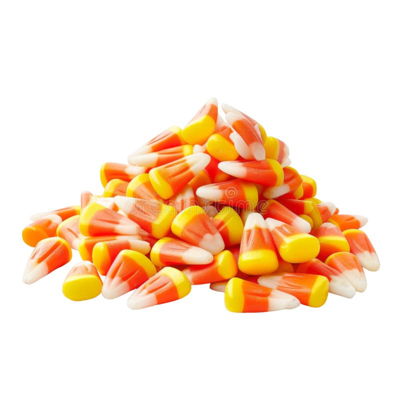 A Pile of Yellow, Orange, and White Candy Corn Stock Image ...