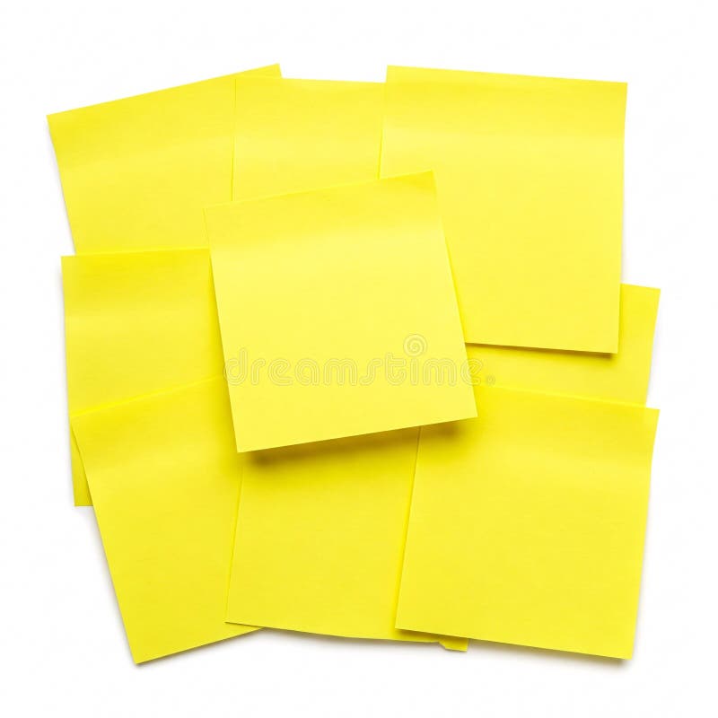 Square Sticky Notes Stock Illustrations – 2,972 Square Sticky Notes ...