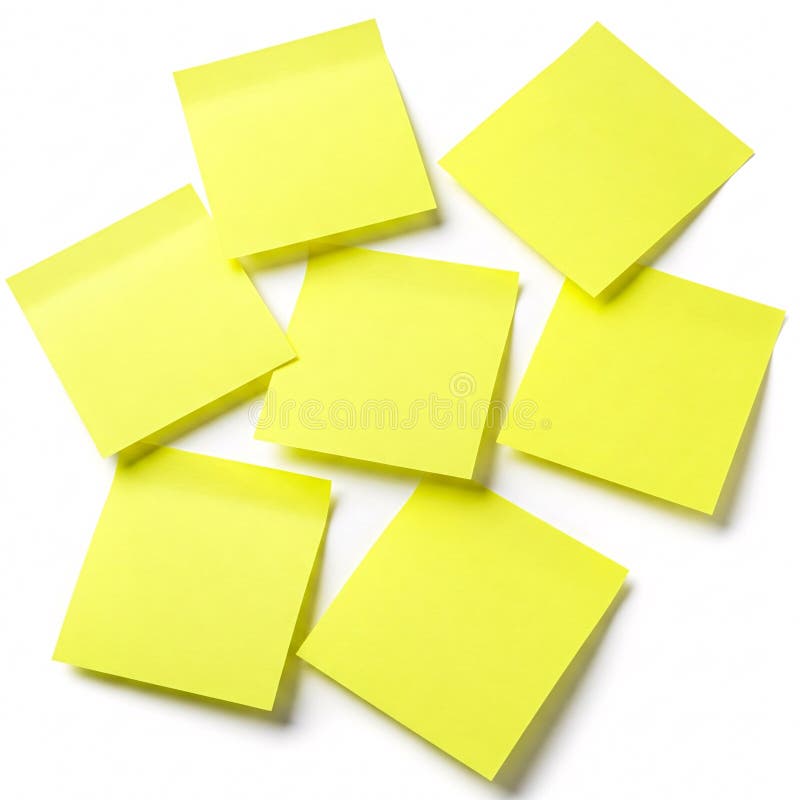 Square Sticky Notes Stock Illustrations – 3,113 Square Sticky Notes ...