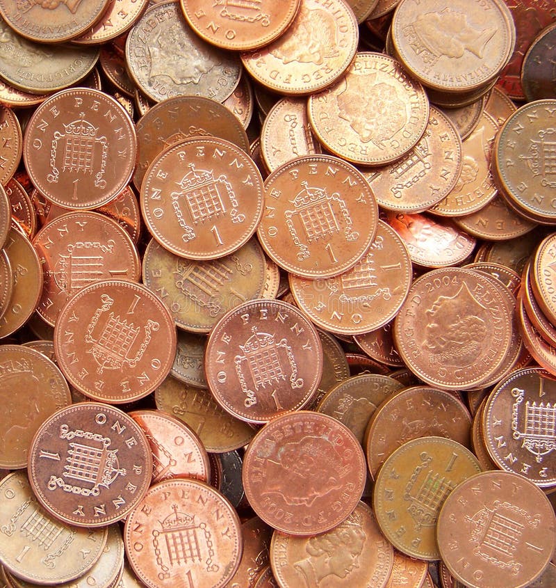 Piled Coins Picture. Image: 5535347