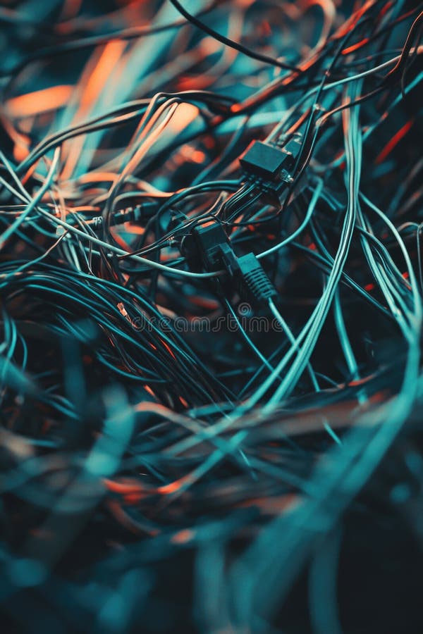 Piled Electrical Wires Stock Photos - Free & Royalty-Free Stock Photos ...