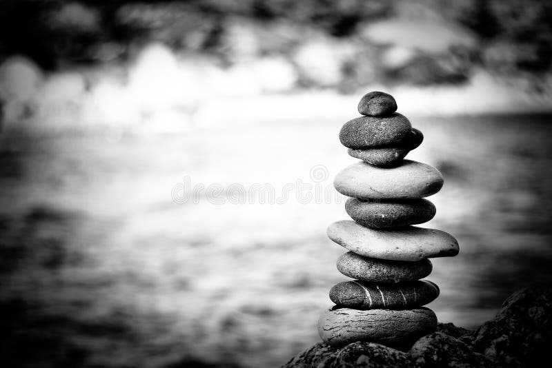 Piled smoothed stones stock photo. Image of pile, details - 19847856