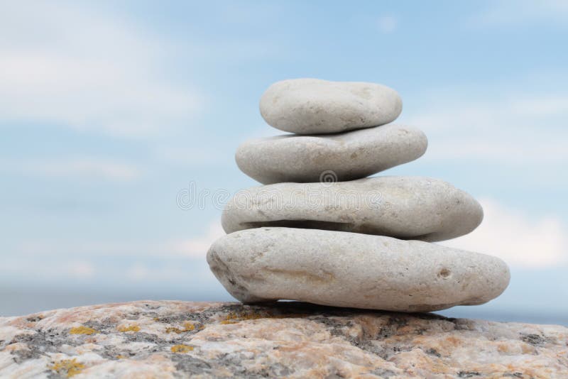 Piled on Top of Each Other the Stones Stock Image - Image of ...