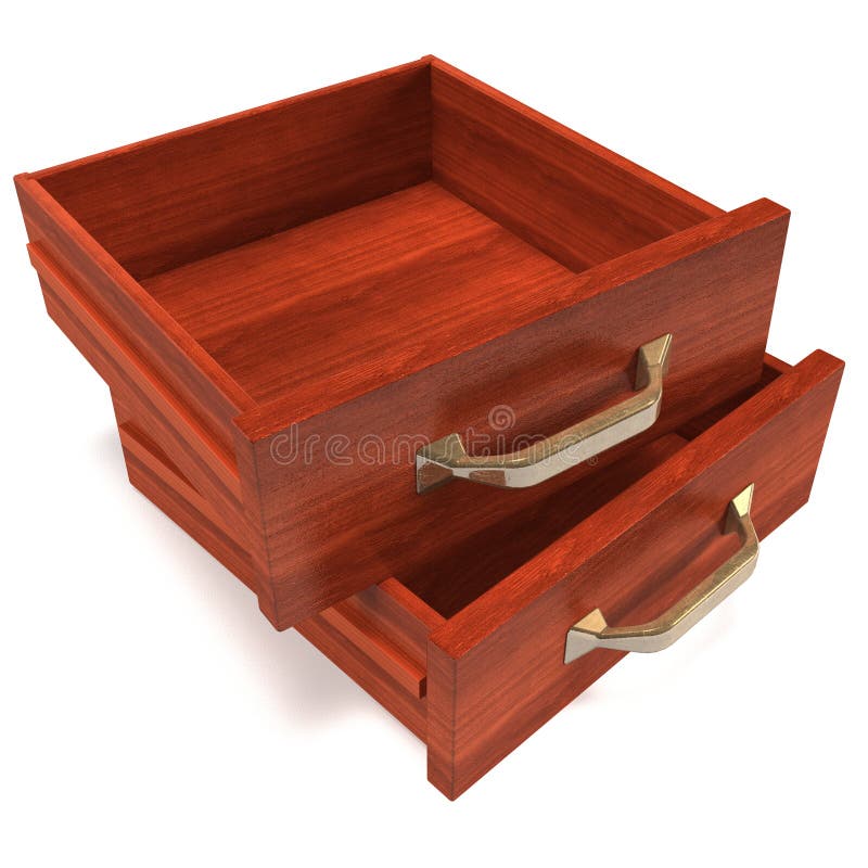 Drawer Top View stock illustration. Illustration of empty - 31232188