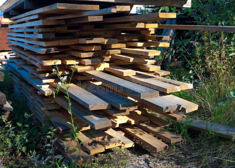 Piled up wood stock photo. Image of lumber, staple, natural - 17174272