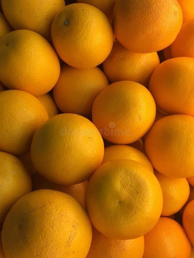 Piles of Fresh Oranges at the Supermarket Stock Image - Image of call ...