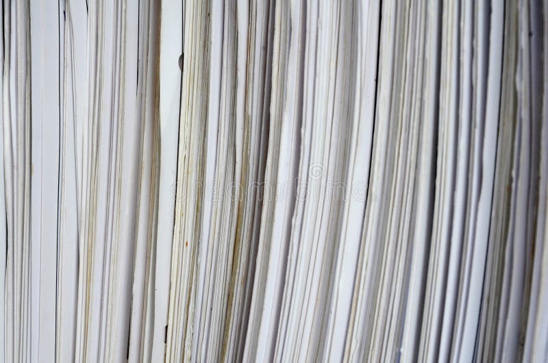 Piles of Old Paper in Closed-up. Stock Image - Image of data, closed ...