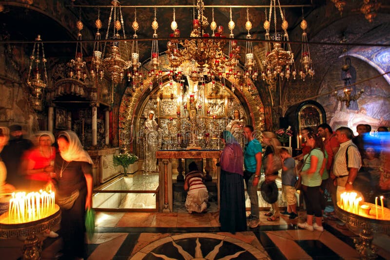 Die Heilige Golgotha-Kreuzigungs-Standort-Kirche Begraben Jerusalem ... Die Heilige Golgotha-Kreuzigungs-Standort-Kirche Begraben Jerusalem ...