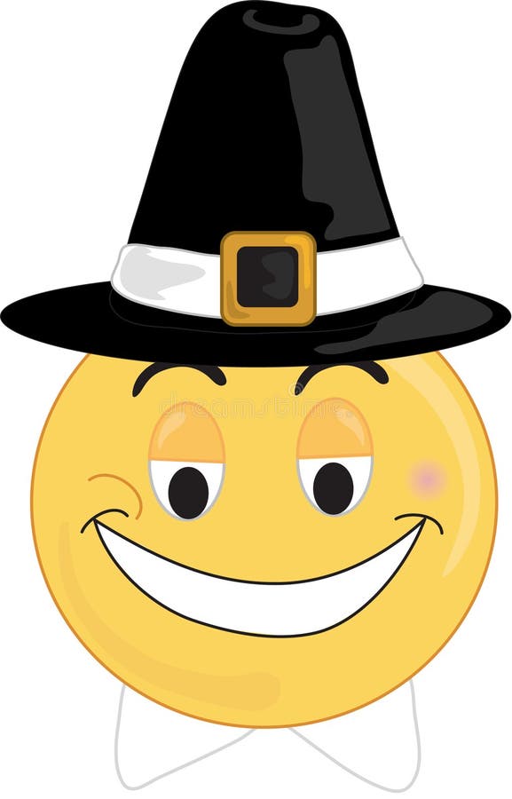 Pilgrim Face stock vector. Illustration of icon, fall, smile - 343448
