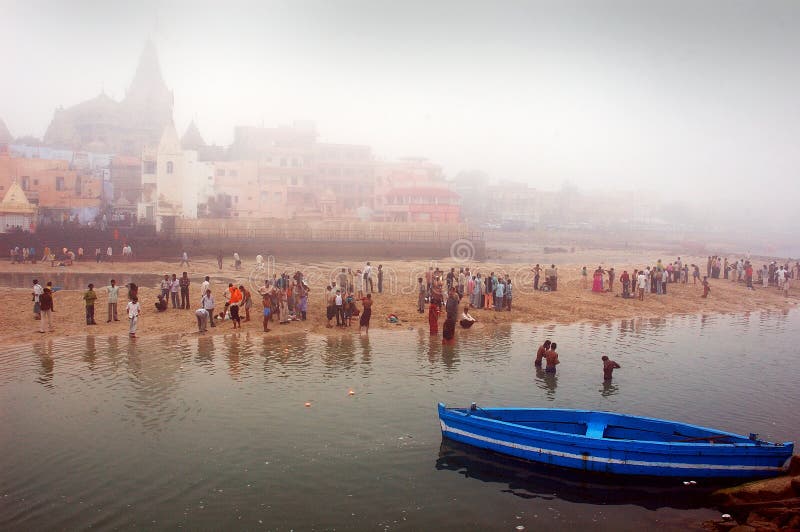 Pilgrim in India editorial photo. Image of tour, dwarka - 23958701