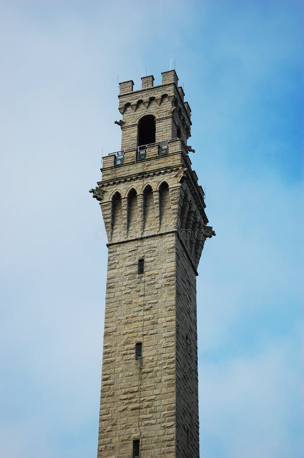 Pilgrim Monument, Cape Cod, Massachusetts Stock Photo - Image of ...