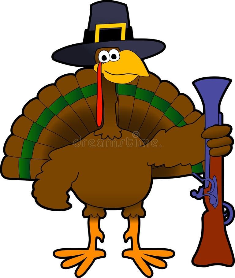 Cartoon Turkey Gun Stock Illustrations – 146 Cartoon Turkey Gun Stock ...