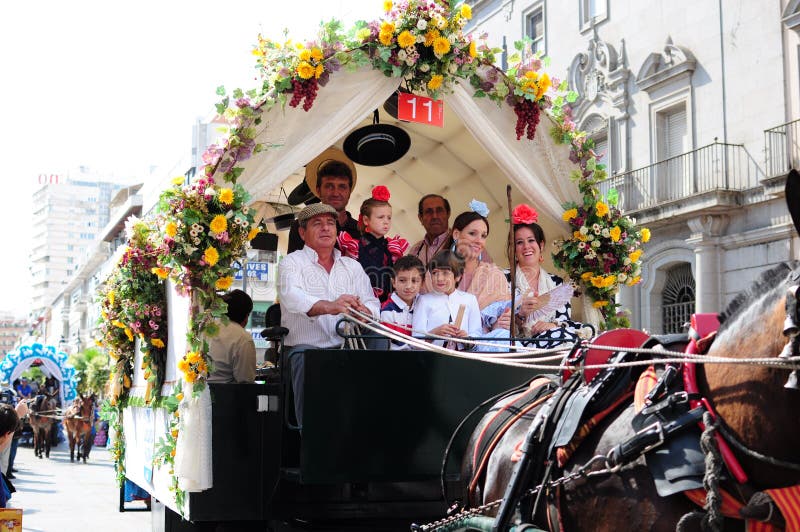 Romeria El Rocio Festival Spain Editorial Stock Photo - Image of ...