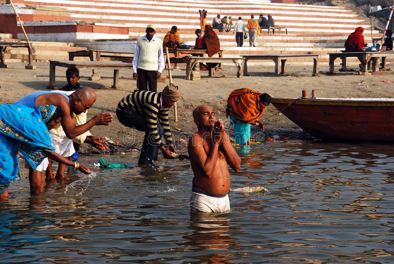 Pilgrimage in India editorial stock photo. Image of active - 26903328