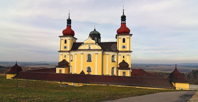 Pilgrimage place church stock photo. Image of travel - 68314326