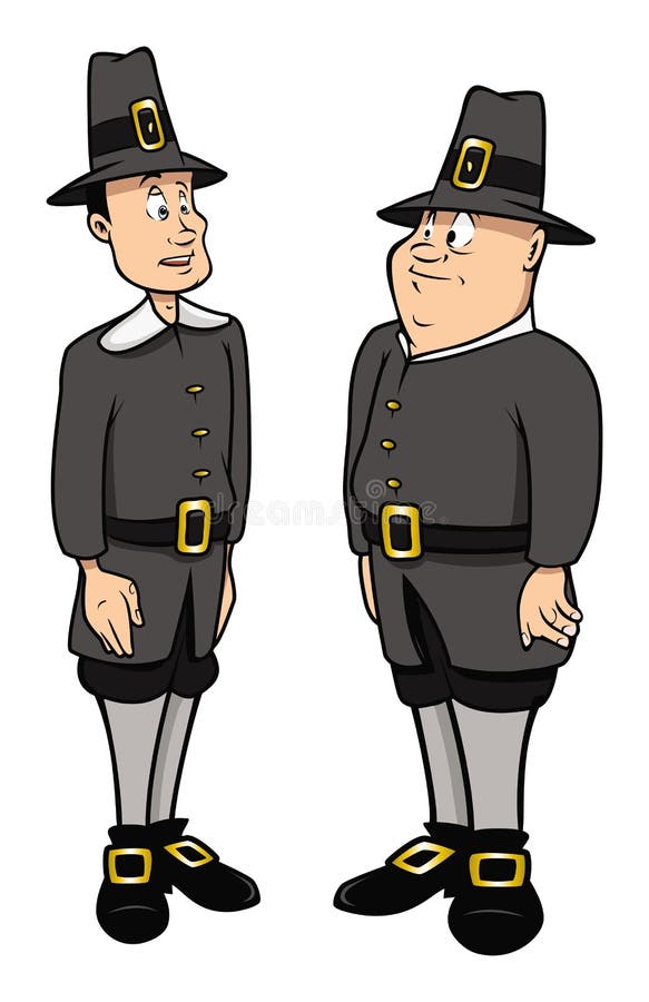 Cartoon Pilgrim Clipart Png