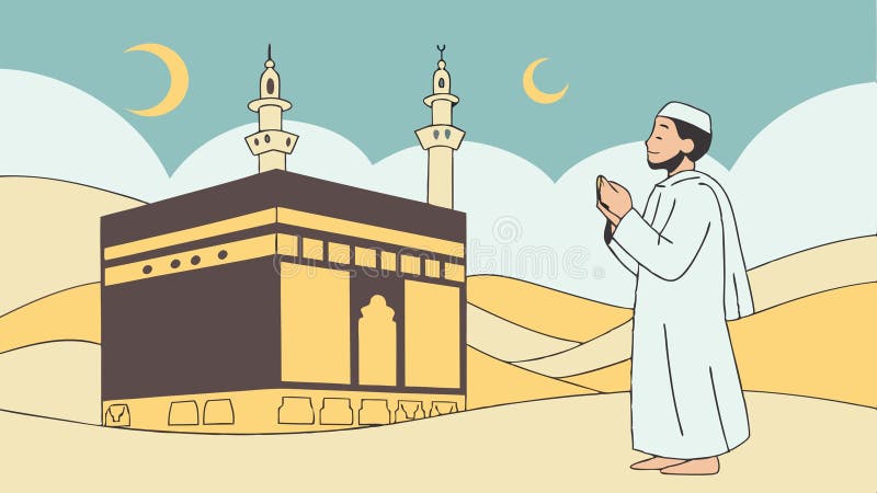 Devoted Pilgrims Stock Illustrations – 13 Devoted Pilgrims Stock ...