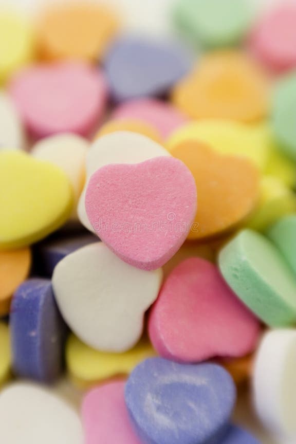Pilha Dos Doces Do Valentim Imagem de Stock - Imagem de valentina, amor ...