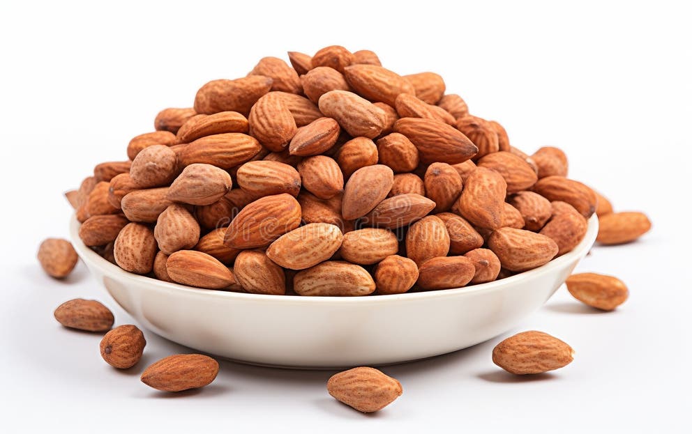 Pili Nuts Dry Fruit Transparent Background -Generative Ai Stock ...