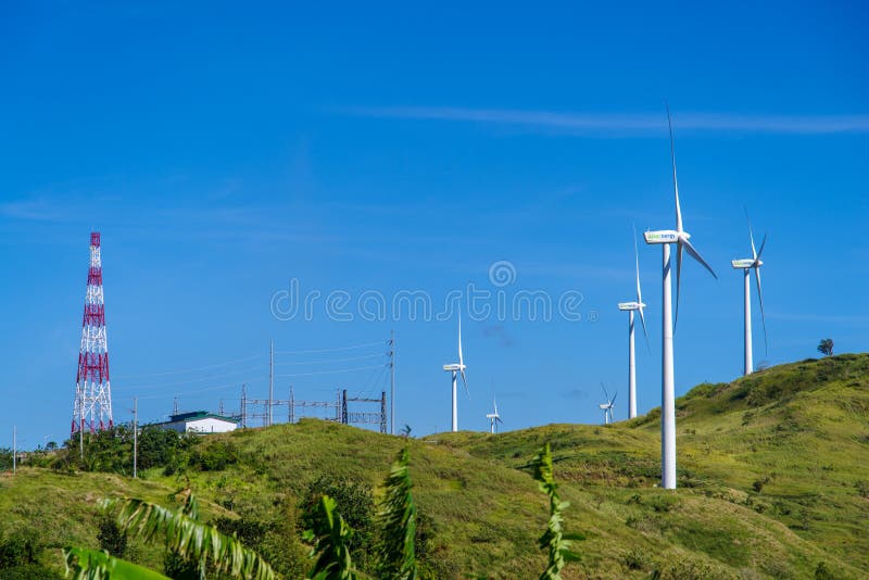Pililla WIND FARM, Rizal editorial stock image. Image of pililla - 85671414