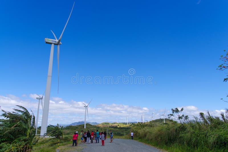 PILILLA WIND FARM, Rizal editorial image. Image of green - 85737995