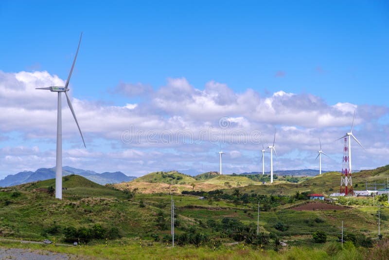 PILILLA WIND FARM, Rizal editorial image. Image of green - 85737995
