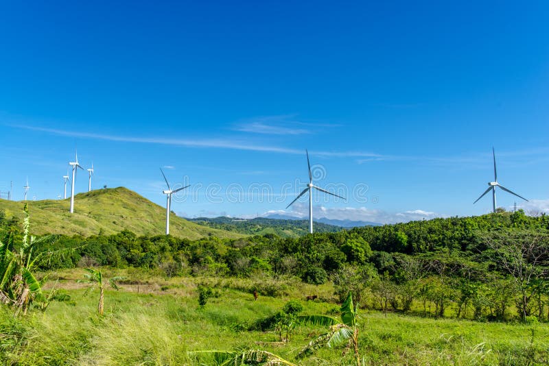 PILILLA WIND FARM, Rizal editorial image. Image of green - 85737995