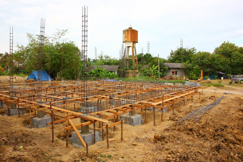 Piling Pile With Cement Reinforced With Steel Structure For Make Cement ...
