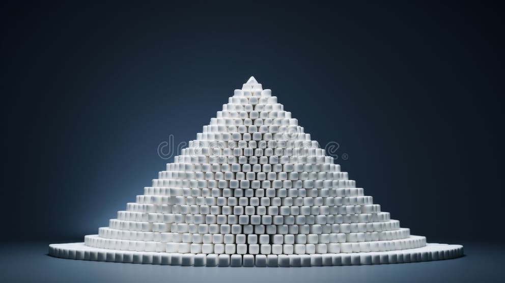 Pill bottle pyramid design stock illustration. Illustration of pattern ...