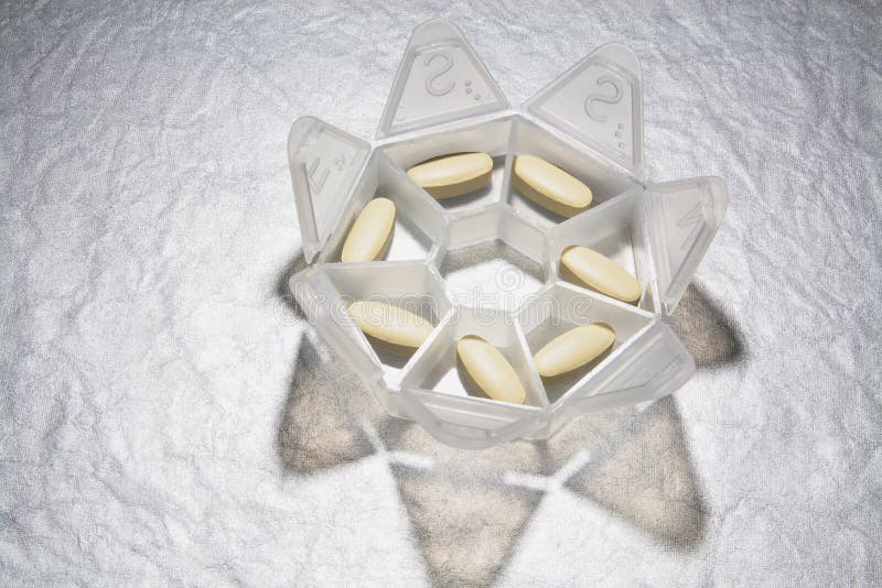 Pill Box stock photo. Image of healthcare, dose, studio - 18388016