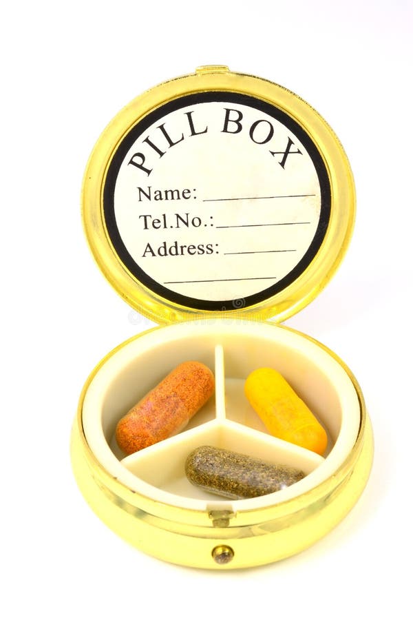 Pill box stock photo. Image of pillbox, encapsulation - 22532512