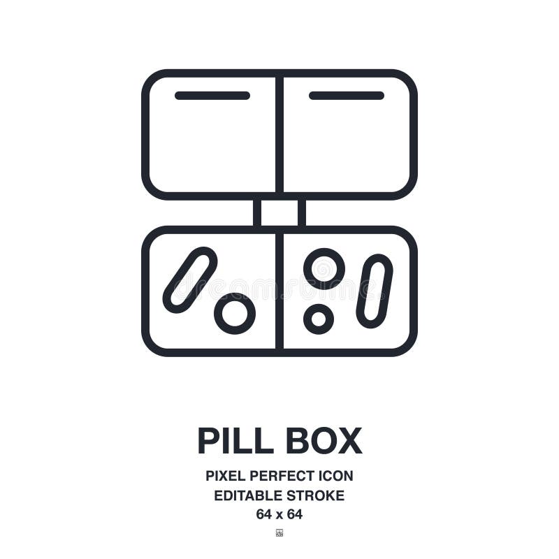 Weekly Pill Box Stock Illustrations – 56 Weekly Pill Box Stock ...