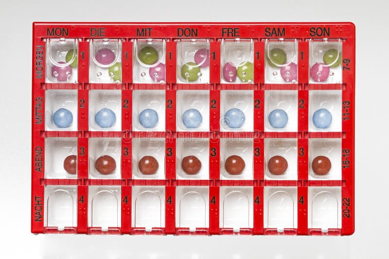 Pill box stock image. Image of drug, addicted, pharmacy - 35900057