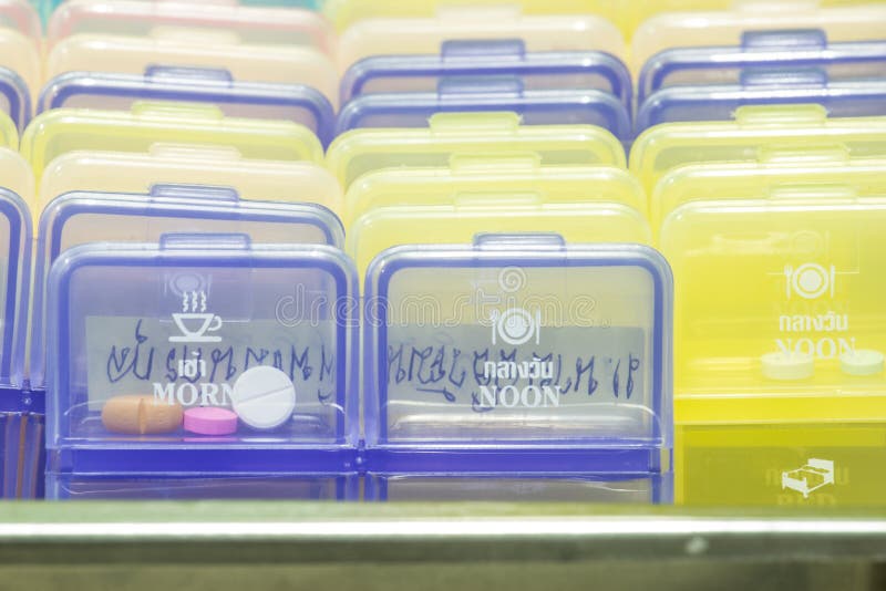 Pill box stock photo. Image of look, cure, doctor, pharmacology - 41877692