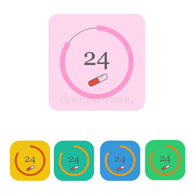 Pill Reminder Icon Stock Illustrations – 211 Pill Reminder Icon Stock ...