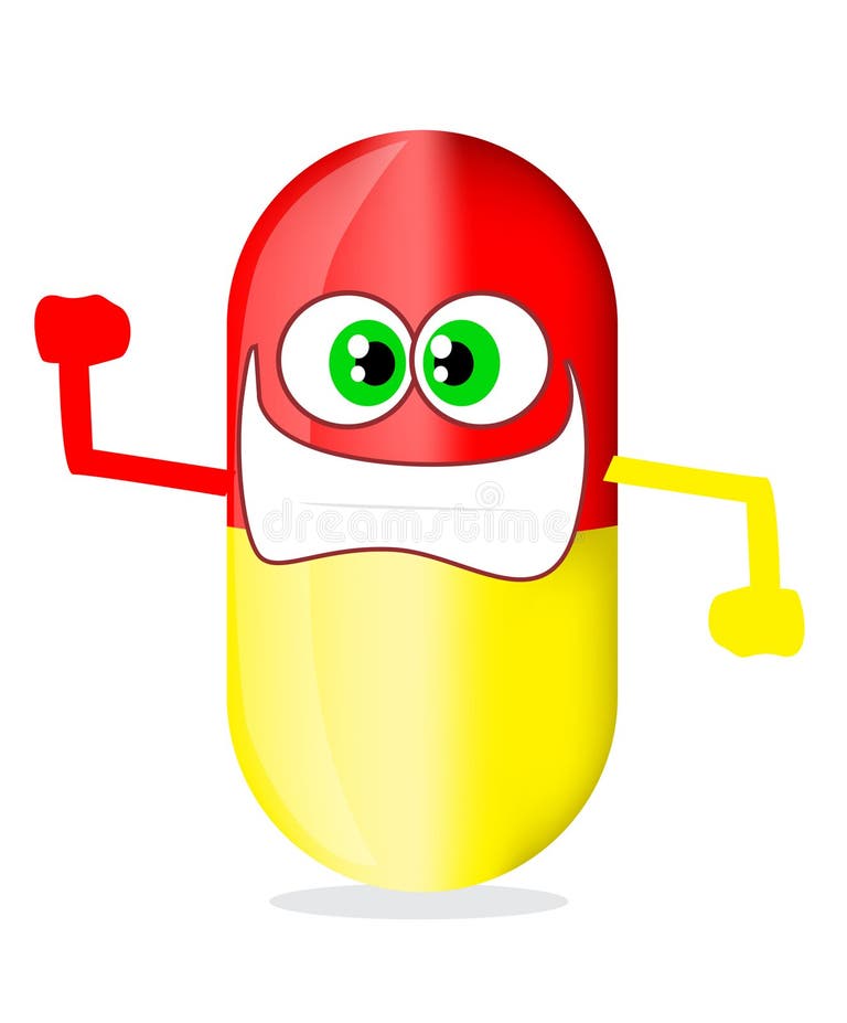 Pill Capsule Cartoon Stock Illustrations – 7,127 Pill Capsule Cartoon ...