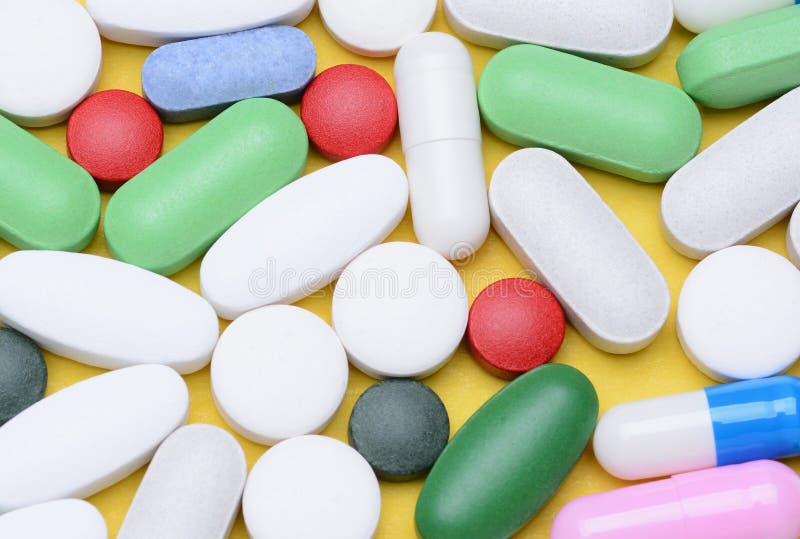 Pill Closeup stock image. Image of aspirin, capsules - 39240195