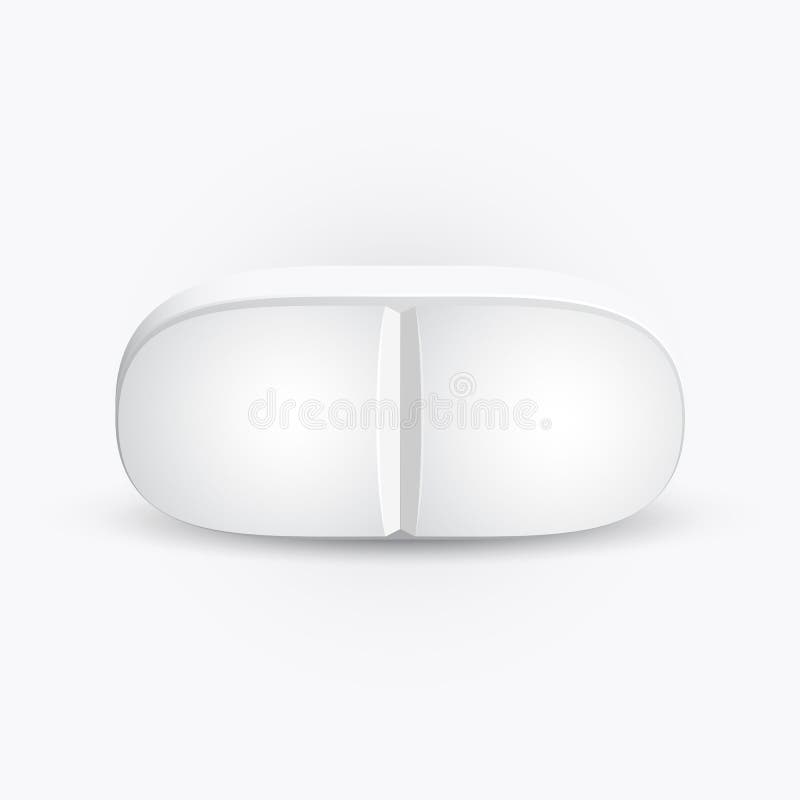 White Cylinder. 3D Geometric Shape Stock Vector - Illustration of model ...