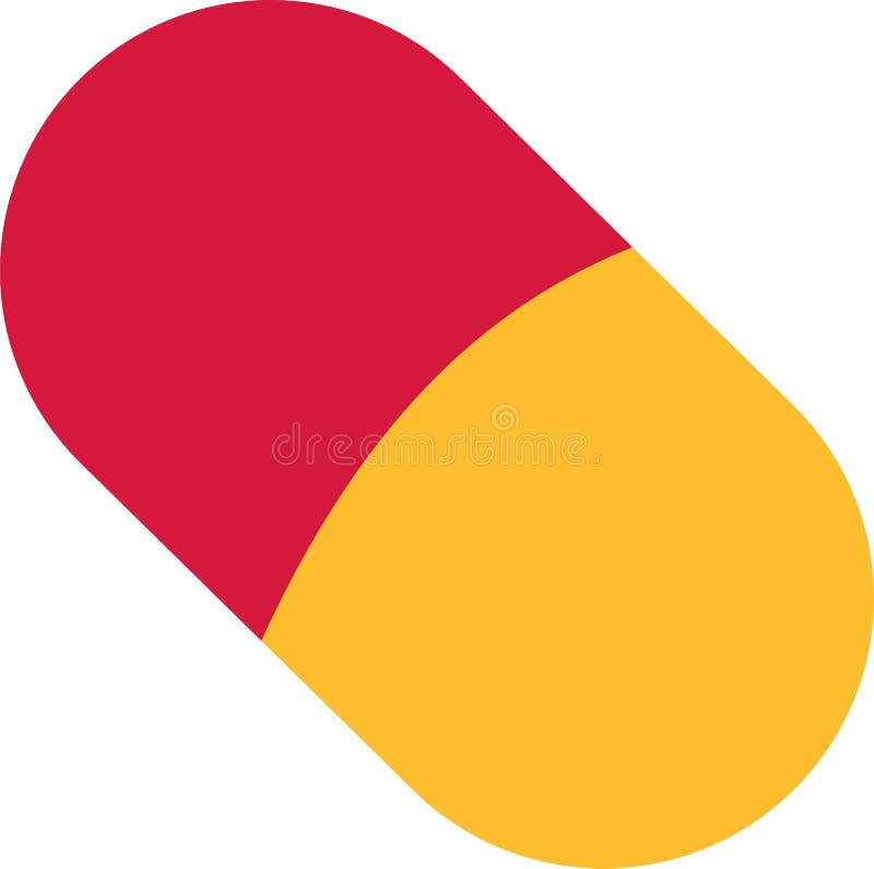 Pill Icon Cartoon. Single Medicine Icon from the Big Medical ...