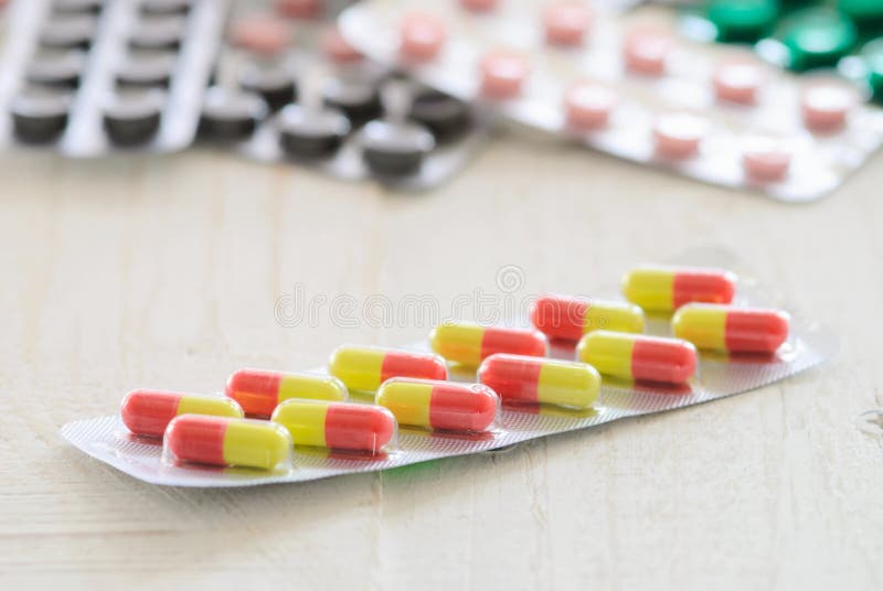 Pill packages stock image. Image of prescription, medication - 47464631