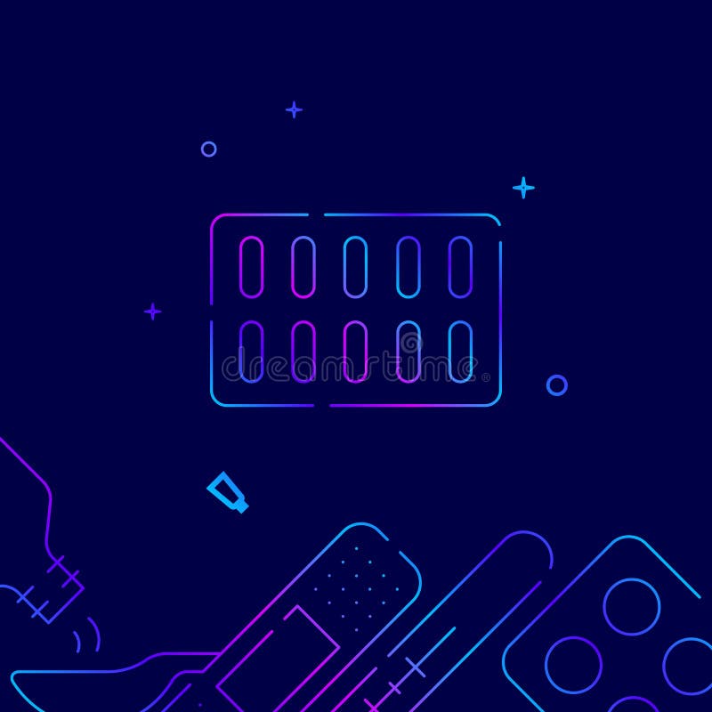 Blister Packaging Icon Stock Illustrations – 1,117 Blister Packaging ...